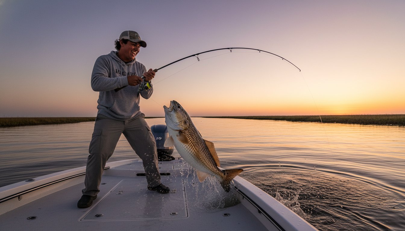 South Louisiana Redfishing | Louisiana Fishing for First Timers: The ...